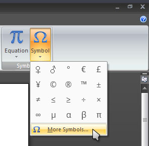 How To Insert Symbol For Male And Female In MS-word? - Techyv.com